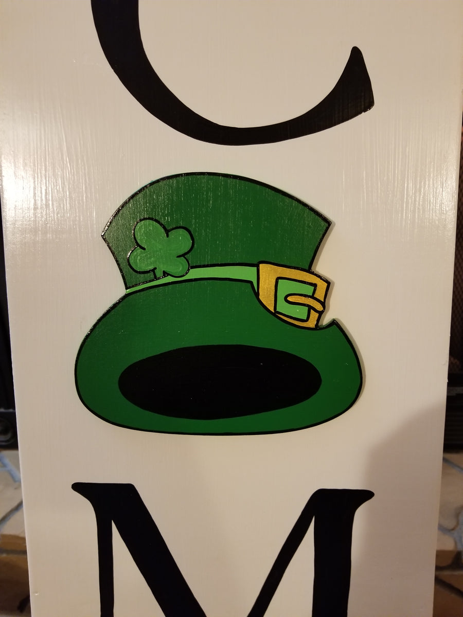 Interchangeable Season Piece - Leprechaun Hat – The Little Wood Shack